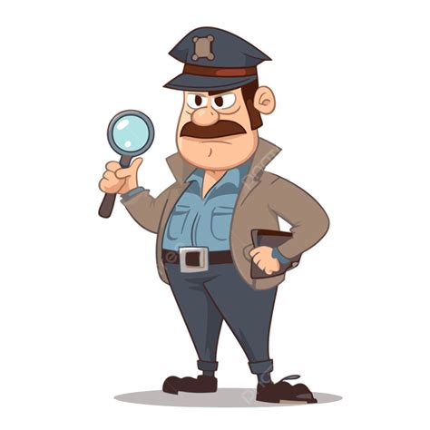 Silueta De Detective Clip Art