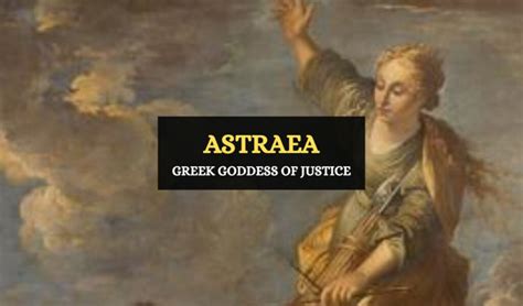 Astraea Greek Goddess Of Justice And Innocence Symbol Sage