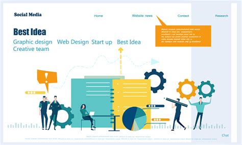 플랫 디자인 웹 사이트 또는 앱 페이지 템플릿 금융 서비스 은행 전략적 계획 개발 비즈니스 솔루션 컨설팅 시장 조사 팀워크 데이터 분석 지원 보안 개념에 대한 스톡 벡터