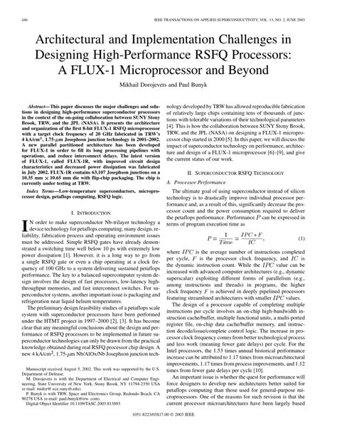 Pdf Architectural And Implementation Challenges In Designing High