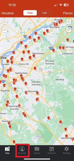 How To Use The Route Modenavigate Feature Iphone Badger Maps