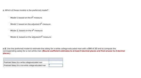 Solved The Accompanying Data File Shows Salary Data In