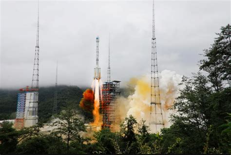 China Launches Final Satellite To Complete Beidou System Booster Falls