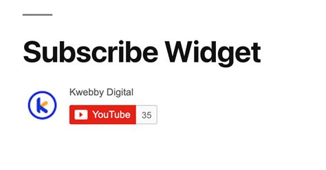 How To Embed Youtube Subscribe Button On Website 2 Awesome Methods