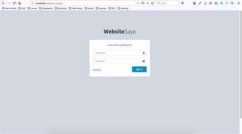 Tutorial Membuat Website Dengan Codeigniter Dan Bootstrap Lengkap Tahap