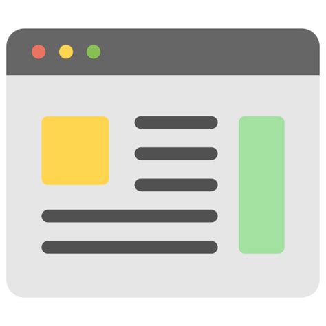 Blog Generic Flat Icon