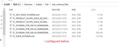 Issue With Missing Files In Solrschemafiles Folder
