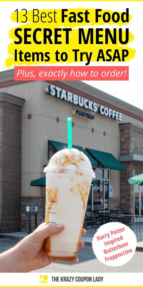 Secret Menus Fast Food Artofit