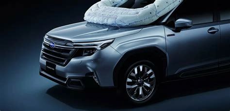 Subaru представила первую в мире подушку безопасности для защиты велосипедистов как она работает