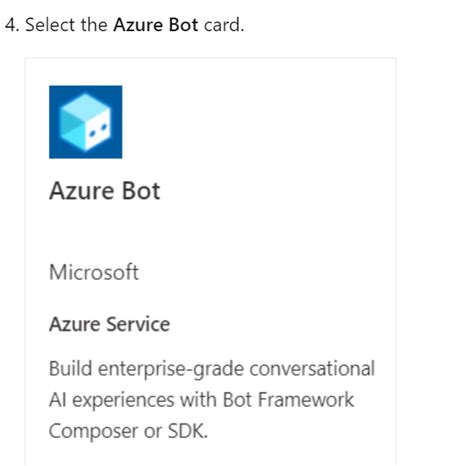 Unable To Find Azure Bot In Catalog Search Is It Deprecated