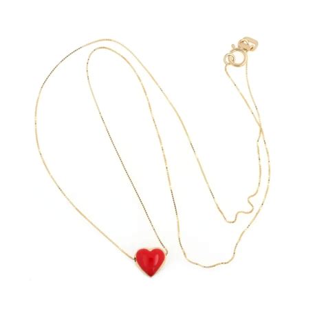 Collana In Oro Con Cuore Laboratorio Miccini