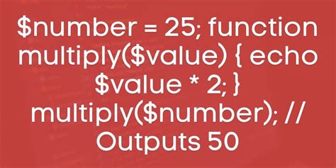 How To Use A Variable Outside Of A Function In Php Wp Sauce