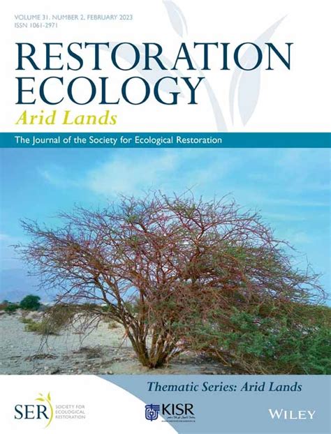 Society For Ecological Restoration Ser On Linkedin Restoration