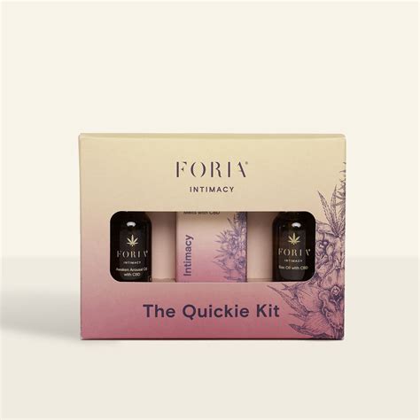 Uncommon Goods The Quickie Kit With Cbd Cbd Sex Oil