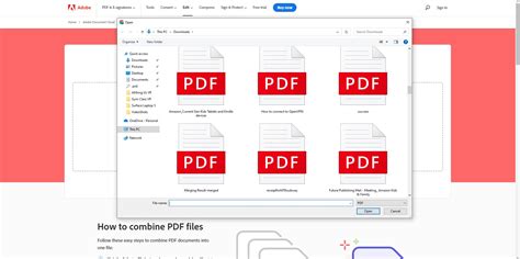 How To Combine PDFs Merge Your Files Into One Document Laptop Mag