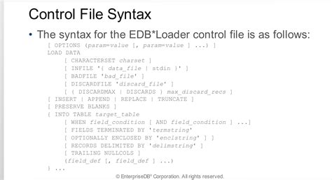 Module 19 Data Loader Postgres Administration Essentials From Edb