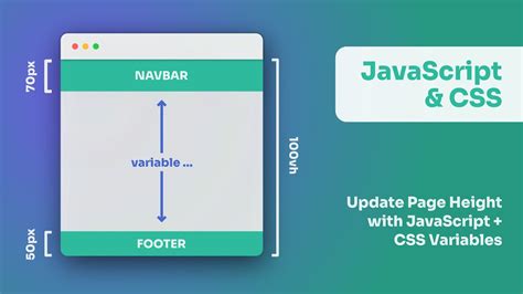 Update Page Height With Javascript Css Variables Youtube
