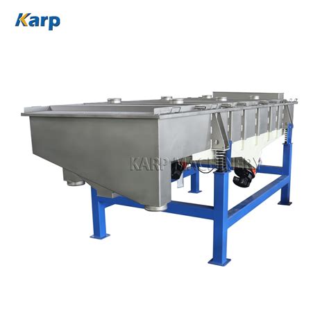Protein Powder Vibro Sifter Bsf Larvae Linear Vibrating Screen Sieve
