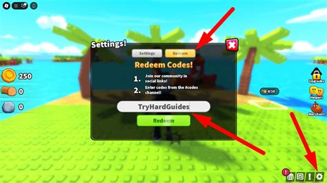 Build An Island Codes November 2025 Try Hard Guides