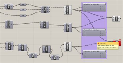 Problem Of Data Tree Simplify Tree By Lofting Grasshopper