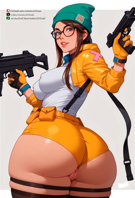 Rule 34 Ai Generated Ass Exposed Pussy Fat Ass Female Glasses Gun