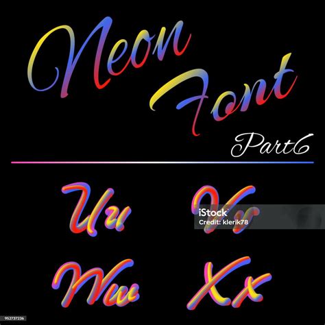 3 차원 네온 글꼴을 지도 했다 액체 매트 둥근된 유형입니다 튜브 손으로 그린 글자입니다 다 색 자외선 색상입니다 번 득 임 함께 거품 글꼴의 3d 렌더링 0명에 대한 스톡