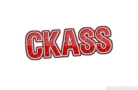 Ckass Logo Free Name Design Tool From Flaming Text