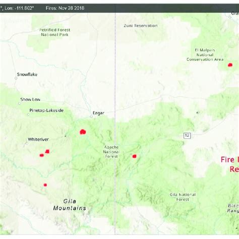 Nasa Firms Satellite Data On Regional Fire Detection Hotspots In The Download Scientific