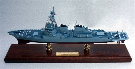 Arleigh Burke Class Uss John S Mccain Ddg 56 Custom Ship Model