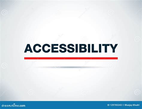 Accessibility Abstract Flat Background Design Illustration Stock Illustration Illustration Of