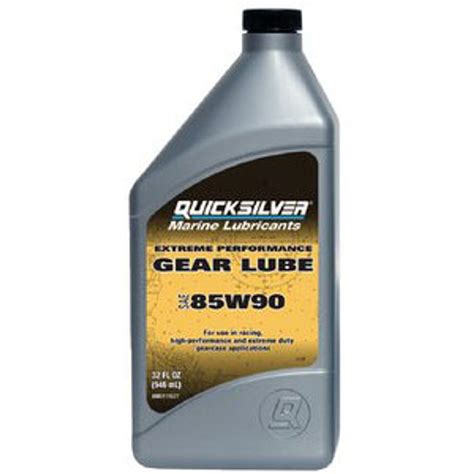 Quicksilver Extreme Performance 85w 90 Gear Lube Quart Ebay Australia