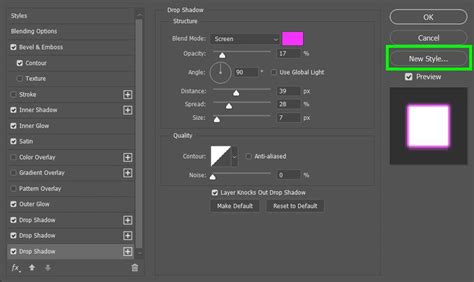 How To Use Layer Styles Layer Effects In Photoshop
