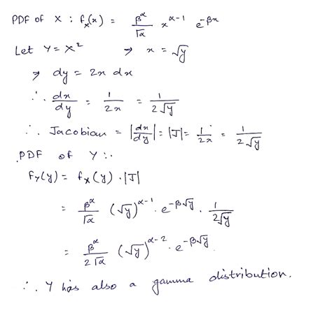 Solved 1 10 Points Let The Random Variable X Have A Gamma