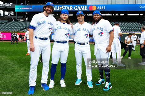 Jordan Romano Bo Bichette Whit Merrifield And Vladimir Guerrero Jr