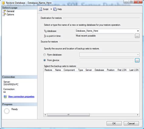 How Do I Restore A Sql Server Database To A New Server Techrepublic