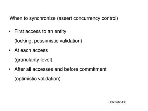 Ppt Distributed Optimistic Algorithm Powerpoint Presentation Free Download Id332081
