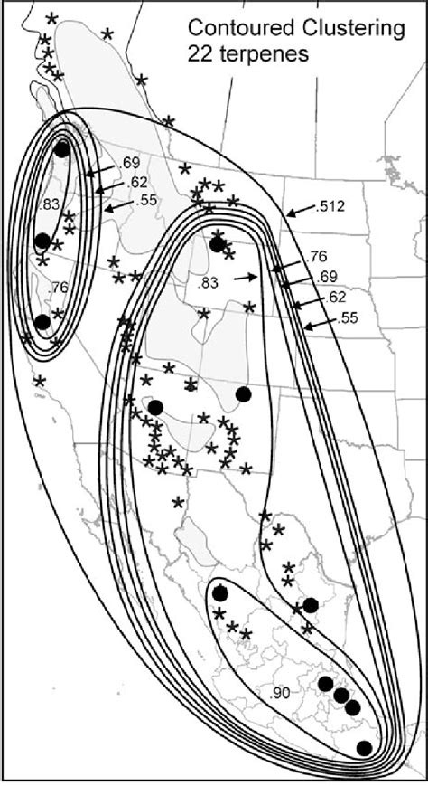 Contoured Clustering Minimum Spanning Based On Equal Interval Download Scientific Diagram