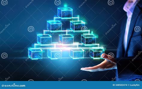 Glowing Flowchart Forming In Mid Air With Drag And Drop Components Snapping Together Showcasing
