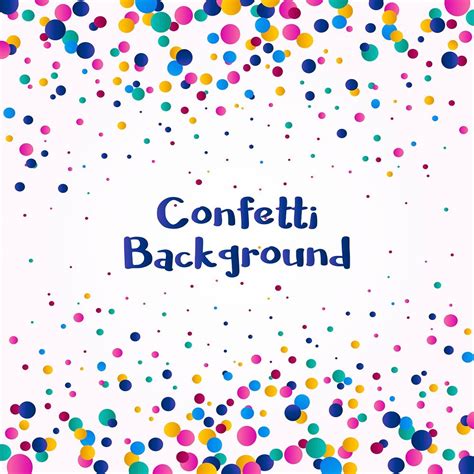 Colorful Confetti Background Explosion Vector Premium Vector Rawpixel