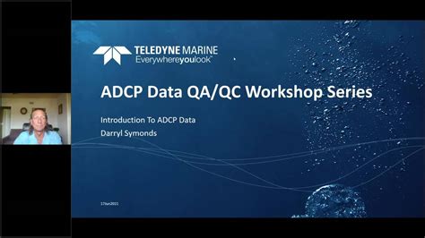 Introduction To ADCP Data The Teledyne Marine Channel