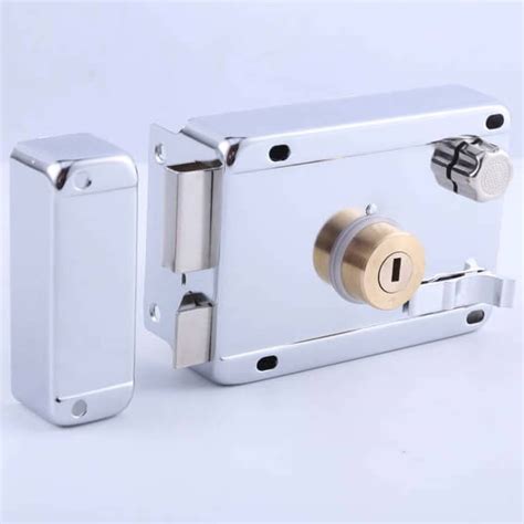 Antique Solid Brass Rim Latch Lock For Interior Doors