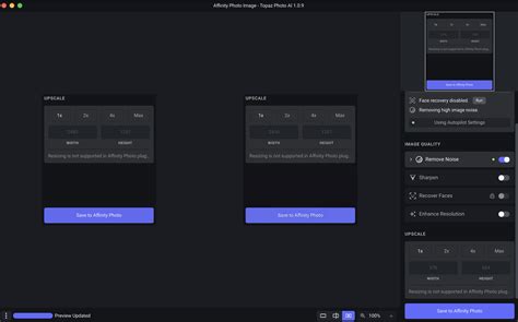 Ad Support For Upscaling Of Images With Topaz Gigapixel And Photo Ai