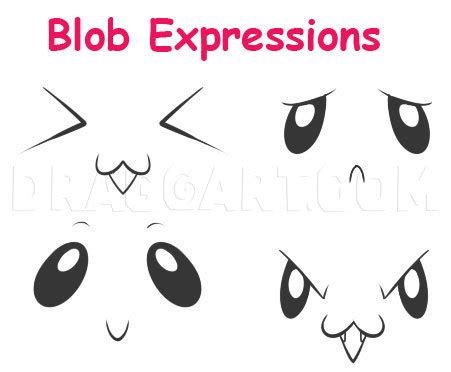 How To Draw Blob Drawing Step By Step By Dawn DragoArt
