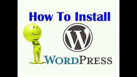 How To Install WordPress Using Hosting CPanel WordPress Installation YouTube
