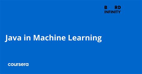 Java In Machine Learning Coursera