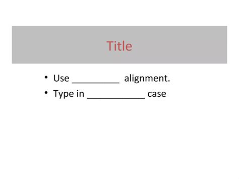 Formatting Mla Reports Ppt