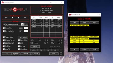 My Laptop Shuts Down When Using Powercutt Throttlestop Techpowerup Forums