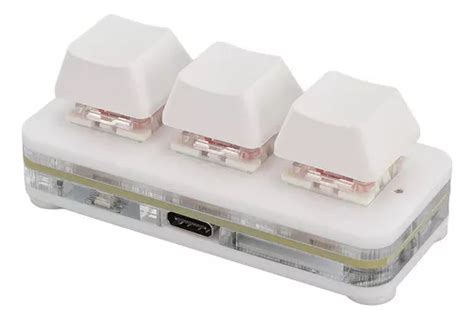 3 Key Mini Keypad Usb Mechanical Gaming Keyboard Rgb MercadoLivre