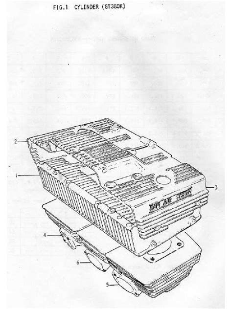 01 Suzuki Gt380 Gt 380 Parts List Diagram Manual 1972 77 Pdf
