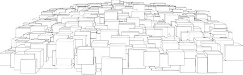 Set Of Boxes Object Isolated Empty Vector Object Isolated Empty Png